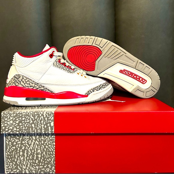 Jordan | Shoes | Jordan 3 Cardinal Red | Poshmark